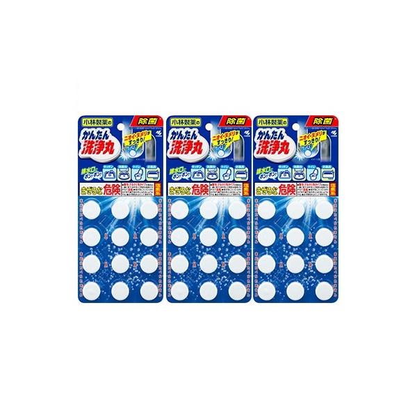 送料無料　ゆうパケット便発送12錠　×３個セット排水口にポン！ポン！ニオイ・ヌメリがすっきり！キッチンの排水口に 洗面台の排水口に 浴室の排水口に便器の水たまり部に まな板・食器のつけおきに たまり部がある いろいろな排水口に使えます便器の...