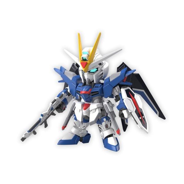 『機動戦士ガンダムSEED FREEDOM』に登場する「ライジングフリーダムガンダム」を、SDガンダムEXスタンダードで立体化！■SDガンダムEXスタンダードならではのデザインアレンジ。■一部パーツの差し替えによりMA形態への簡易変形が可能...