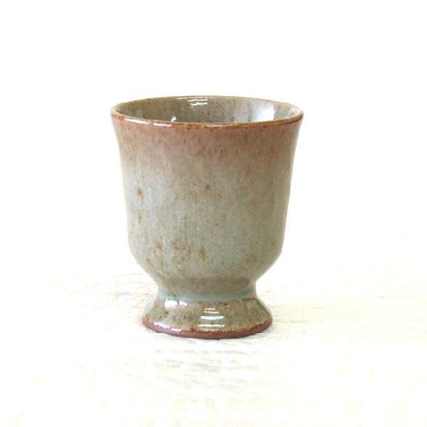 サイズ：W6×Ｈ6.8cm材質：磁器製造国：美濃焼（日本製）※電子レンジ食洗器可。※焼き物のため、色柄・サイズ等に誤差が生じる事があります。ぐい呑み 御深井 朱 ぐい飲み 酒器 陶器 日本酒 おしゃれ 業務用 美濃焼