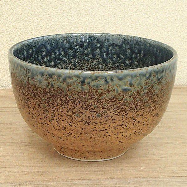 サイズ：W16.3×H10cm材質：磁器製造国：日本製（美濃焼）電子レンジ、食洗器使用可※寸法・色柄等は焼き物のため多少違いが出る場合があります。丼 5.0夏目丼 藍流し おしゃれ 和食器 業務用 美濃焼