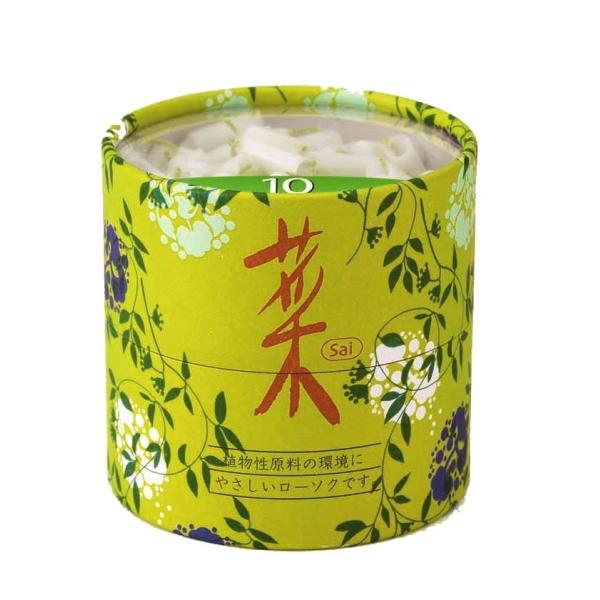 箱サイズ：縦97×横97×高さ96mmローソク寸法：φ7.5×高さ24mm主成分：植物性ワックス燃焼時間：約10分入数：300本★自然環境に配慮した植物性原料を使用しているため、スス(油煙)がほとんど出ず、消した後の臭いも気になりません！