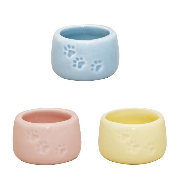 材質:陶器製寸法:約高さ2.5ｃｍ×直径4ｃｍ