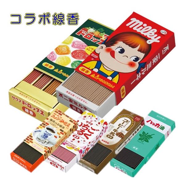 ※ご注文時に「確認事項」よりご希望のお線香をお選びください。コラボ・好物線香（故人の好物シリーズ）●外箱サイズ：箱サイズ：Ｗ６２×Ｌ２６×Ｈ１１５ｍｍ●線香長さ：約９３ｍｍ●燃焼時間：約19分※燃焼時間は無風・気温２０〜２８度前後の環境下に...