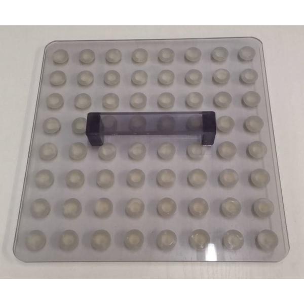 穴押器 V型128穴 当店で販売しているプラグトレーでご使用になれます