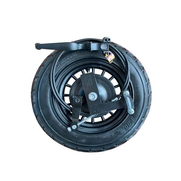 チューブレスタイヤの一輪車用ブレーキセットです♪▼適応一輪車深型/浅型/アルミフレームほとんどの一輪車用に簡単に取り付けできます。参考機種：WB2709/WB2709AL/WB3502WB3503AL/他