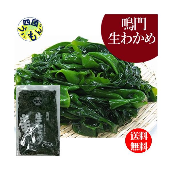 鳴門わかめは、鳴門海峡を挟んだ徳島県および淡路島沿岸で収穫されるワカメです。鳴門の渦潮に代表される激しい潮流のなかで育つため、通常のワカメよりも歯ごたえがあり、鮮やかな緑色なのが特徴で徳島を代表する名産品です。肉厚でしっかりとしたコシが特長...