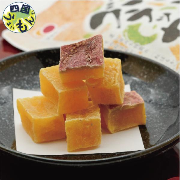 食味や外観が通常の品種よりも「はるか」に優れていることから、「紅はるか」と名付けられたさつまいも。鹿児島県の広大な大地で、さんさんと降り注ぐ太陽の光を浴びて大きく育った紅はるかを使った、お芋のおやつです。 しっとりしつつ、ホクホクの食感と濃...