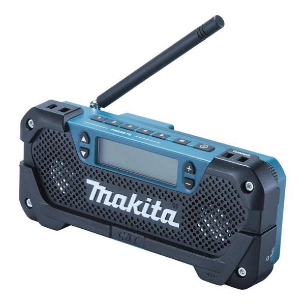 マキタ MR052 充電ラジオ 10.8Vスライド式 本体のみ (バッテリ・充電器別売) ワイドFM対応 日常・レジャー・防災に コードレス ◆