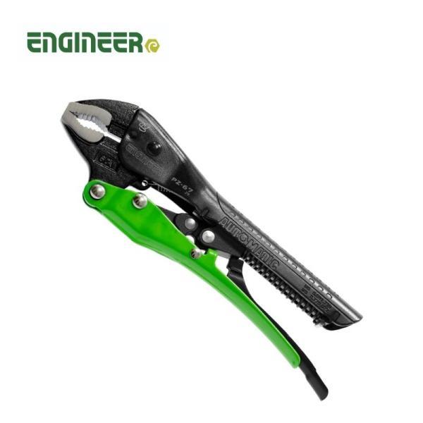 <特徴>●サイズを気にせず一発ロック、ネジザウルス機能付きオートバイスプライヤー●オートアジャスト機能搭載で、開き幅の調整が不要●潰れたネジ、錆びたネジを先端のタテ溝で掴んで回せます●さまざまなワークの固定に使用できます<...