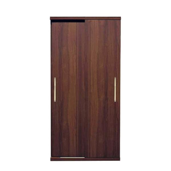 【サイズ】幅90cm ×奥行56cm ×高さ183cm【材質】MDF/強化紙【カラー】ウエンジシンプルなデザインで合わせやすい収納◆開けている時もお部屋のスペースの邪魔ならないスライドドア仕様。場合やスペースがあまり無い部屋等におすすめです...