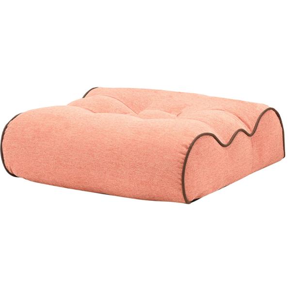 【サイズ】幅74cm×奥行70cm×高さ24cm【材質】ファブリック【カラー】COR◆座面にポケットコイル使用しソファー同等の座り心地を実現してます。◆リッチな大人カジュアルです1人用/1人用ワイド/2人用/スツールをチョイスできます。◆張...