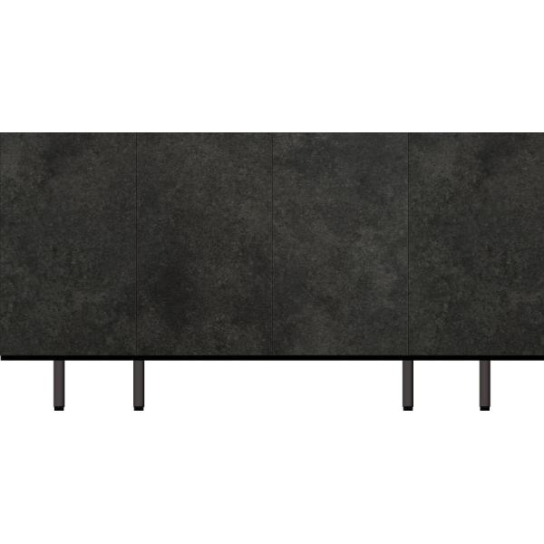 【サイズ】幅160cm ×奥行40cm ×高さ82cm【材質】スマートナノ【カラー】セラミカネロ◆足元がスッキリとしたフロートデザインは床面積が広く見え、お部屋全体が広く見えます。◆天板には、コンセントが備え付けられており、セカンドテレビボ...