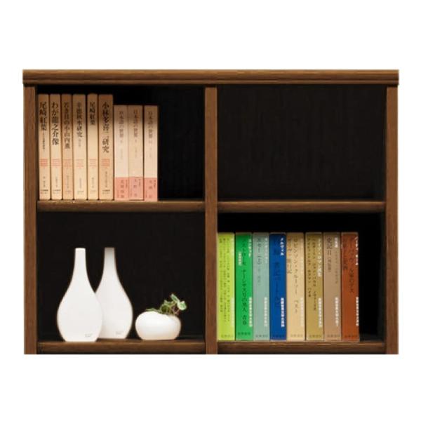 【サイズ】幅100cm ×奥行35cm ×高さ70cm【材質】プリント紙【カラー】ＢＲ◆多目的に組み合わせられる、ユニットタイプの書棚です。◆お部屋のスペースに合わせて、すっきりと設置できるのが魅力。◆天面、側板面、台輪面に木目調素材を使用...