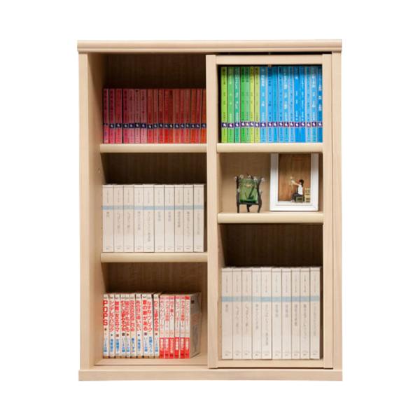 【サイズ】幅60cm ×奥行35cm ×高さ80cm【材質】プリント紙【カラー】ＮＡ◆多目的に組み合わせられる、ユニットタイプの書棚です。◆お部屋のスペースに合わせて、すっきりと設置できるのが魅力。◆天面、側板面、台輪面に木目調素材を使用し...