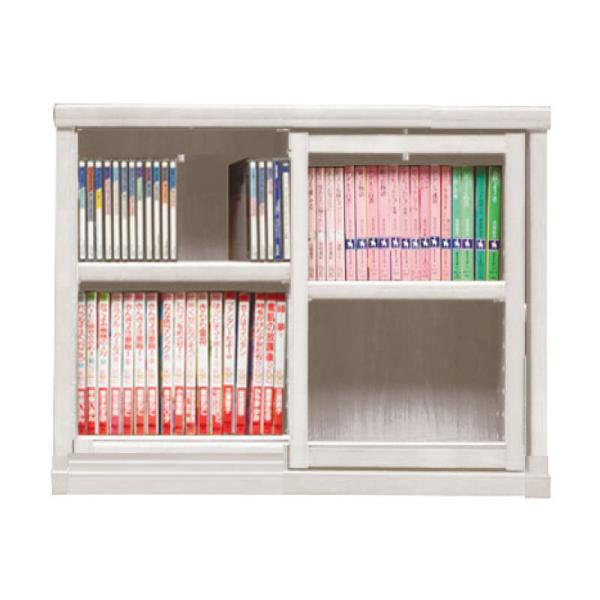 【サイズ】幅70cm ×奥行35cm ×高さ60cm【材質】プリント紙【カラー】ＷＨ◆多目的に組み合わせられる、ユニットタイプの書棚です。◆お部屋のスペースに合わせて、すっきりと設置できるのが魅力。◆天面、側板面、台輪面に木目調素材を使用し...