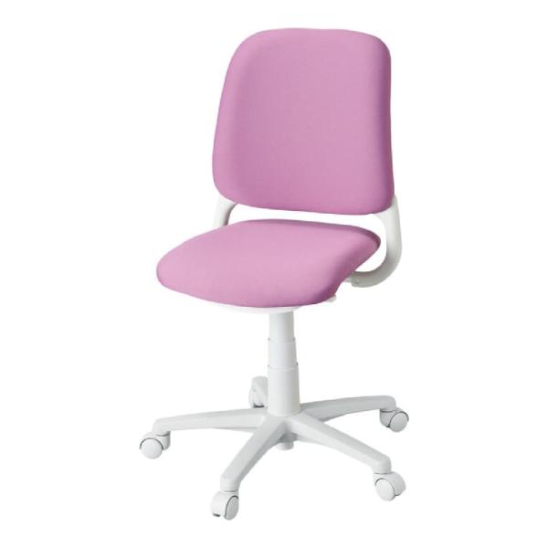 【サイズ】幅56cm ×奥行59-61cm ×高さ83-94cm（座面高さ42-53cm）【材質】ポリエステル【カラー】パープル◆小学校中学年〜高校生向けのチェアー◆座面の奥行・高さは身体にフィットするように調節可能です。（１）座面前後スラ...