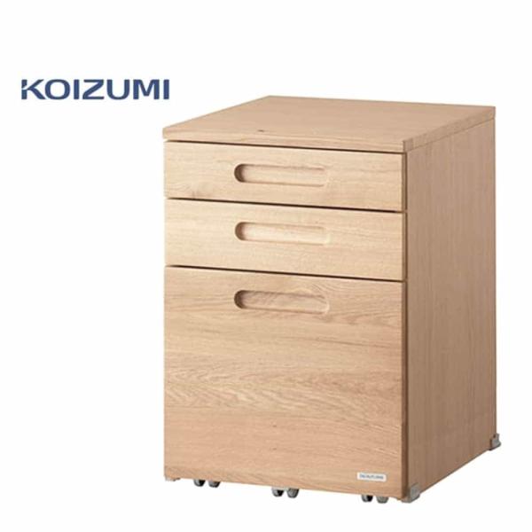 【サイズ】幅42cm ×奥行50cm ×高さ59cm【材質】ナラ突板【カラー】MOシンプルでシャープなデザインが特徴の『ビーノ』シリーズ◆引出しは全段フルオープンレール付き。　奥に収納したものも取り出しやすくなっています。◆文房具の整理に便...