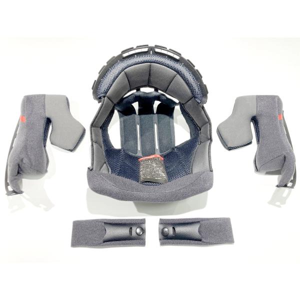 ※本製品はSHOEI純正品ではありません。ヘルメット内装セットです。(XXLサイズ)XR-1100およびX-TWELVE(X-12)に適合する互換品(社外品)です。社外品のため、純正品よりフィッティングがタイトな傾向があります。きつくなる事...