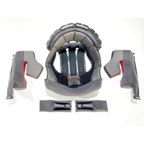 ※本製品はSHOEI純正品ではありません。ヘルメット内装セットです。(XXLサイズ)Z-6に適合する互換品(社外品)です。社外品のため、純正品よりフィッティングがタイトな傾向があります。きつくなる事を避けたい場合、ヘルメットに対して1サイズ...