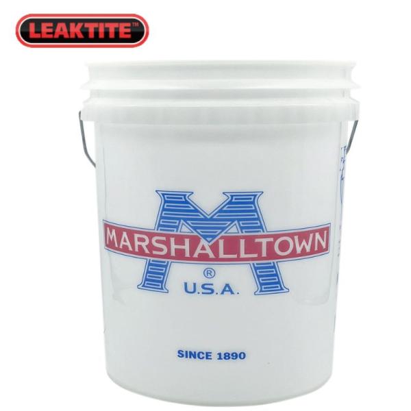<特長>■【MARSHALL TOWN】のオリジナルバケツ。■掃除、ガーデニング、洗車、DIY、ゴミ箱、工事用など幅広く利用いただけます。■大容量5ガロン(約18L)。■重ねて収納可能。<仕様>サイズ：高さ約40×内...