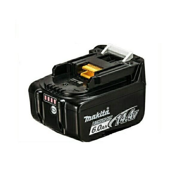【日本国内正規流通品/純正品】【makita】マキタ 14.4V リチウムイオンバッテリ(リチウムイオン電池パック) BL1460B(A-60660) 6.0Ah(アンペア時)(自己故障診断・電池残量表示)[日本国内正規流通品/純正品]マキ...