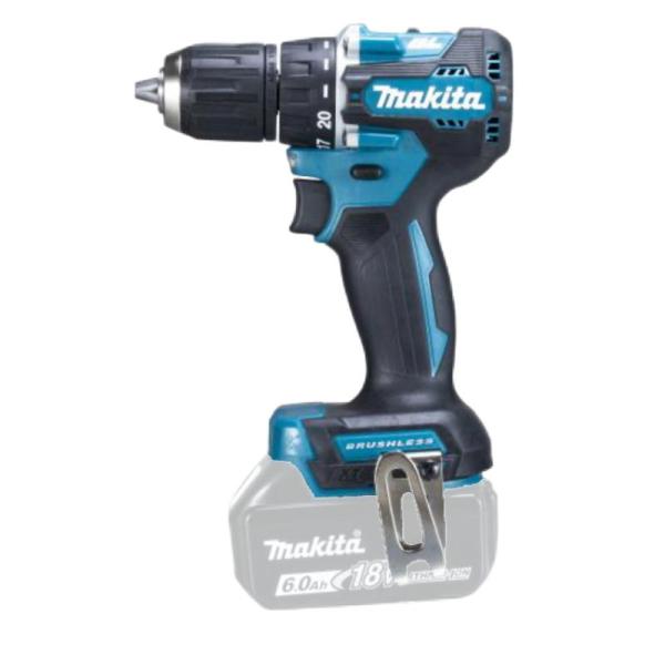 商品内容本体のみ（バッテリ・充電器・ケース別売）標準付属品プラスビット・フック特記事項最大穴あけ能力・鉄工φ13ｍｍ・木工φ36ｍｍ・座掘りφ35ｍｍ・20段クラッチ＋直結・手締め機能・無段変速・正逆転両用・ブレーキ付