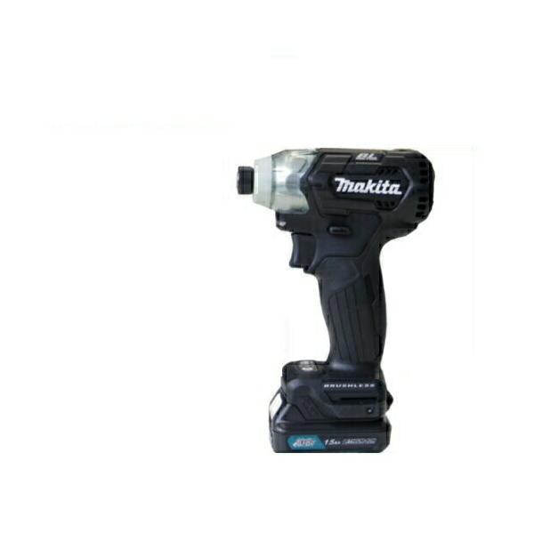 【makita】マキタ＜BLモーター搭載＞充電式インパクトドライバ TD111DSHXB スライド式10.8V(1.5Ah)(黒) フルセット品(本体・バッテリBL1015×2個・充電器・ケース付き)マキタ 充電式インパクトドライバ TD1...