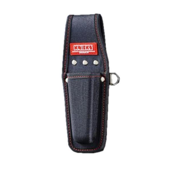 KNICKS(ニックス) KC-100CN 型押し底付カッターホルダー●押し型EVA内蔵型●縫製糸ステッチは赤色になります。●使用生地：ポリエステル600D×600Dサイズ：全長230×横幅85m