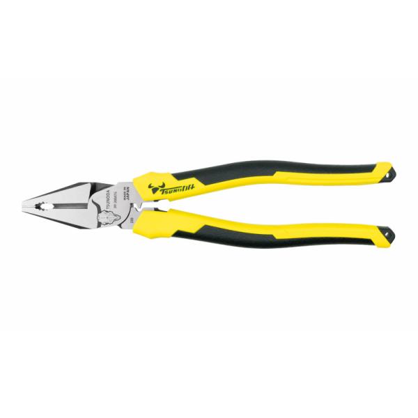 ●コーポレートカラーであるイエロー＆ブラックを基調としたTG（TSUNODA GLOBAL）モデル。●滑りにくいテクスチャーグリップで、力が入れやすく高いホールド感を実現。●電気工事の現場で活躍するプロ仕様ツール。●長時間の作業負担を軽減す...