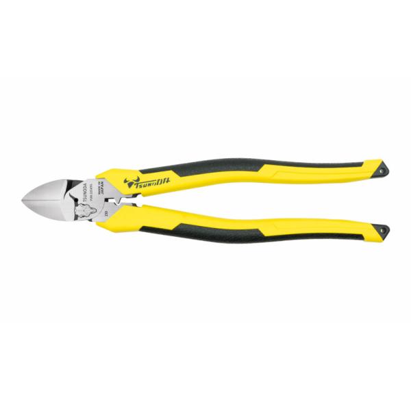 ●コーポレートカラーであるイエロー＆ブラックを基調としたTG（TSUNODA GLOBAL）モデル。●滑りにくいテクスチャーグリップで、力が入れやすく高いホールド感を実現。●電気工事の現場で活躍するプロ仕様ツール。●長時間の作業負担を軽減す...