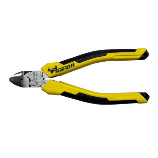 ●コーポレートカラーであるイエロー＆ブラックを基調としたTG（TSUNODA GLOBAL）モデル。滑りにくいテクスチャーグリップで、力が入れやすく高いホールド感を実現。●電気工事の現場で活躍するプロ仕様ツール。●長時間の作業負担を軽減する...