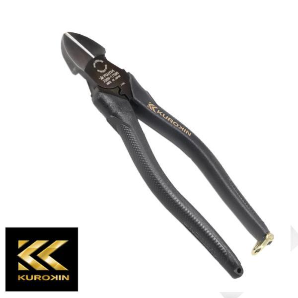 フジ矢 KUROKIN 700N-175BG 偏芯強力ニッパ 175mm 黒金(クロキン) ◇