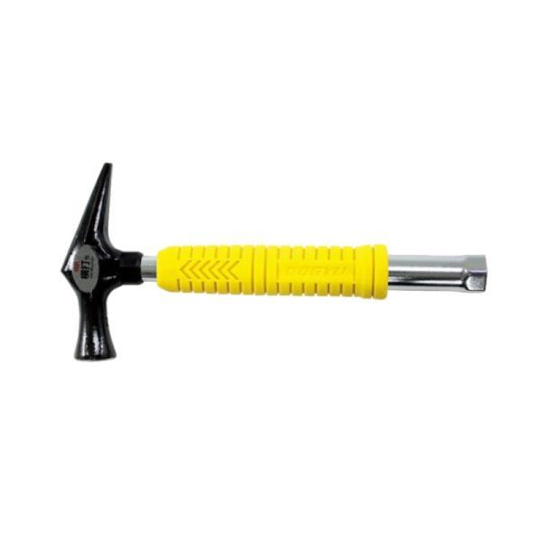 土牛産業 電工レンチハンマーショートPRO(先切型) 03598(レースウェイ対応6角17mm深穴ソケット付き)