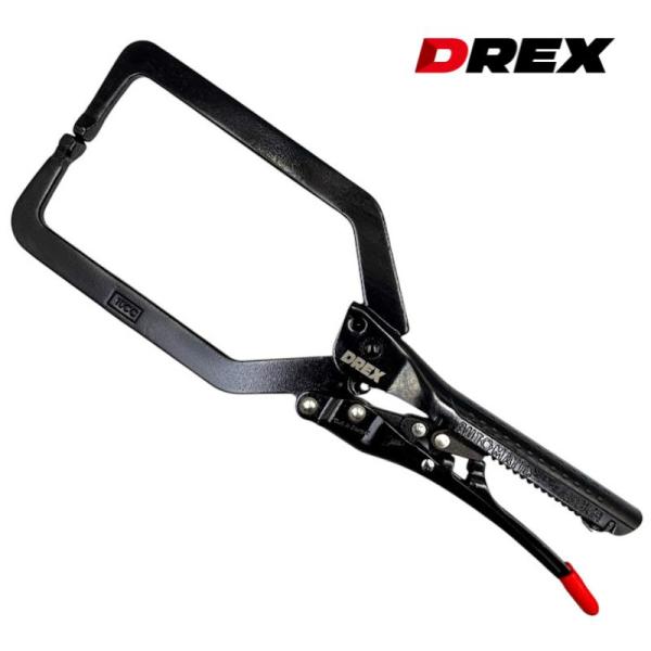 使用方法・用途●仮止め・固定・溶着・接合などの保持に素早くロック、簡単リリースのワンタッチ作業●薄物から厚物まで、握るだけの自動調節機構●掴む力加減を調整できるネジ付き使用上の注意●本品目的以外では使用しないでください。●幼児の手の届かない...