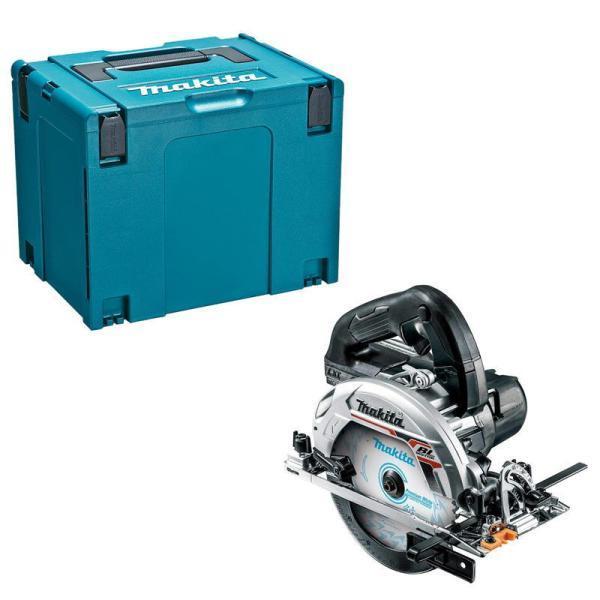 【makita】マキタ＜BLモータ搭載、鮫肌チップソー付きモデル＞ 165mm充電式電子マルノコ(最大切込み深さ：66mm) HS631DZSB(黒) 18V(本体+収納ケース・鮫肌プレミアムホワイトチップソー[A-64353]付き)マキタ...