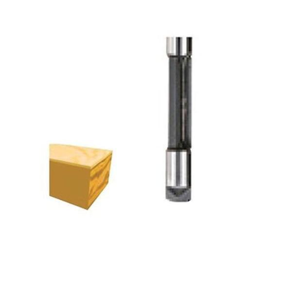 マキタ D-08218 フラッシュビット刃 呼び寸法6mm(片面) 軸径6mm [ルータ・トリマ用] トリマビット ◇