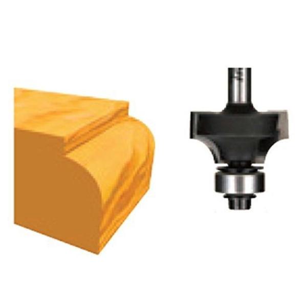 マキタ D-44797 コロ付き丸面ビット刃 呼び寸法2分 軸径6mm [ルータ・トリマ用] トリマビット ◇