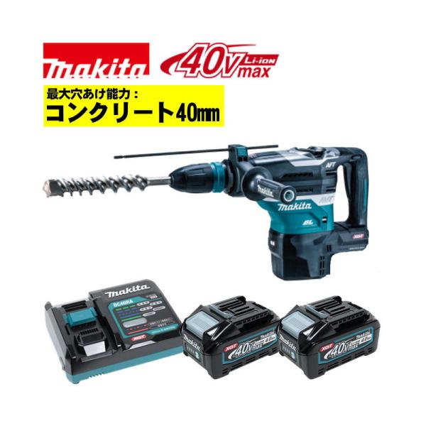 商品仕様AC機同等のハイパワー(当社比)低振動AVT＋振り回され低減機構AFT付 最大穴あけ能力：コンクリート40mmSDSマックスシャンク対応 別売品196792-8 サイドハンドル（ハツリ・破砕作業用）191686-2 セフティゴーグル...