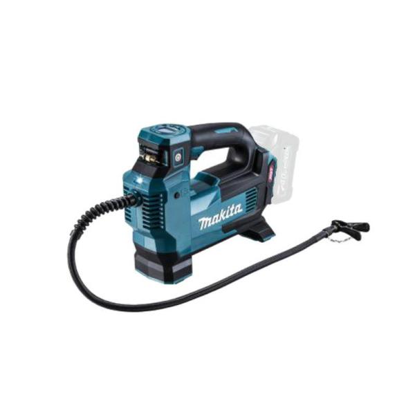 商品内容本体のみ(バッテリ・充電器別売)標準付属品英式バルブ用アダプタ(クリップ付)・仏式バルブ用アダプタ・ボール用アダプタ・浮き輪用アダプタマキタ MP001GZ 充電式空気入れ 40Vmax  (※本体のみ・使用には別売のバッテリ・充電...