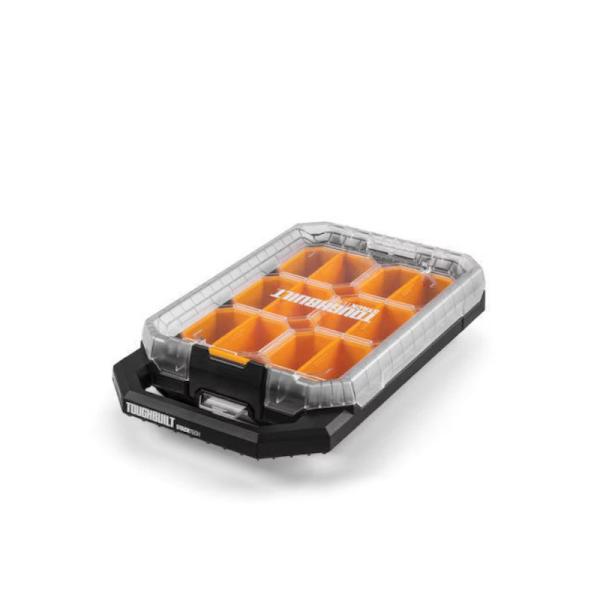 ●ネジ、ボルトなどの小物の整理収納に最適なオーガナイザーボックス。●STACKTECH独自のオートロッキングシステムで簡単にスタック＆ロックが可能。●防塵防水性の高いシリコンガスケットリッド。IP65規格●外部衝撃に強いハイパフォーマンスポ...