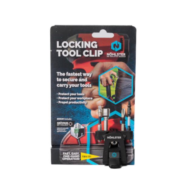 NOHLSTER(ノルスター) NLTC-GBH-CK-001 ツールロッククリップ (ビットホルダー＆取り付けネジ付)  ◆