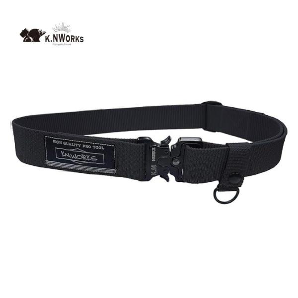 <特徴>ワンタッチバックル作業ベルトなのにツールホルダーを簡単に取り付けできる！マジックテープ採用でバックルの取り外しがらくらくです。バックルは頑丈なアルミ合金製。便利なツールリング付き。<仕様>ベルト幅：48mm ...