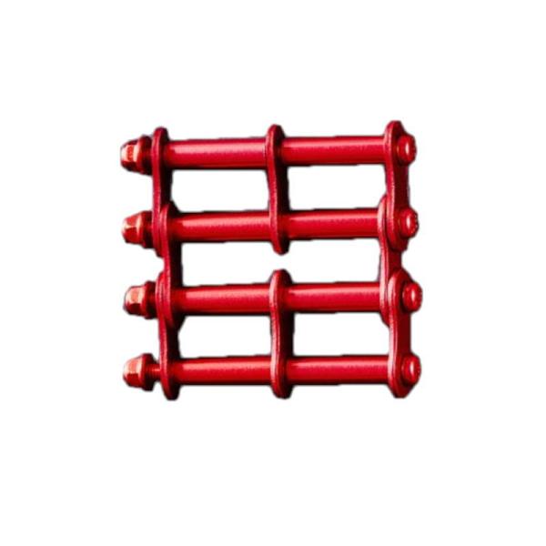 KNICKS(ニックス) ALU-3-R アルマイト加工 3連結金具一式/赤アルミ製金具一式（アルマイト加工）●アルミナイロンナット４ヶ ●アルミチェーン金具8ヶ●アルミロングボルト4本 ●アルミパイプ8本●超軽量41g※セット作業時は必ず...