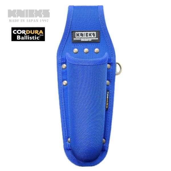 ■コーデュラバリスティック生地(D1680)使用■サイズ：縦278mm×横幅107mmKNICKS(ニックス) BABL-100JN EVA コーデュラバリスティック生地ペン型ドリルドライバーホルダー 青 / ブルー ◆
