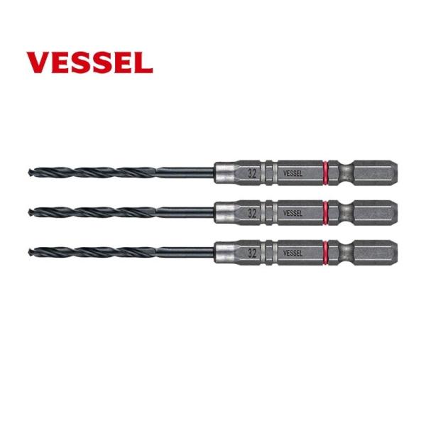 <特徴>●樹脂リングが芯振れ・ガタつきを抑制し、高速で正確な穴あけを実現●刃先はHSS(ハイス鋼)で切れ味が落ちません●振れやガタを低減するクッションリング効果●溝加工したドリルを軸にプレス絞りで一体化<仕様>刃先：...