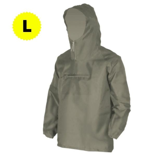 <特長>肩や腕が動かしやすい、ラグラン袖を採用しています。ちょっとした小物入れに便利な、ファスナー付胸ポケットを採用しています。手首ゴム採用で、小さなゴミや風を防ぎます。フード部分はファスナーでしぼりヒモ、裾部分はしぼりヒモで上...