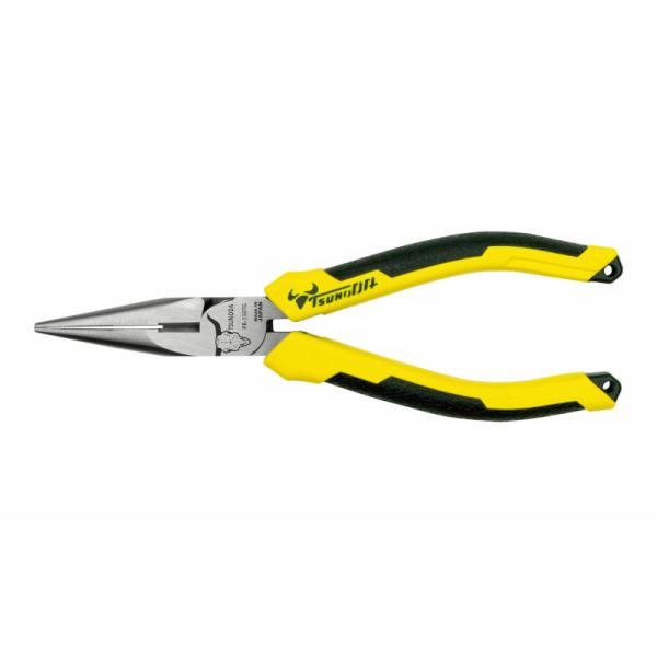 ●コーポレートカラーであるイエロー＆ブラックを基調としたTG（TSUNODA GLOBAL）モデル。滑りにくいテクスチャーグリップで、力が入れやすく高いホールド感を実現。●電気工事の現場で活躍するプロ仕様ツール。●長時間の作業負担を軽減する...
