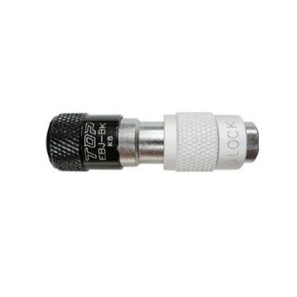 トップ工業 ワンタッチビットジョイント EBJ-BK ブラック 6.35mm