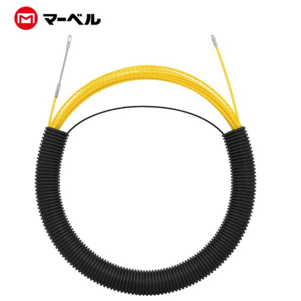 【商品特徴】●VVF2.0mm×2心のケーブルが通るワイヤーリードヘッド●暗所でも識別しやすい蛍光色ロッド●収納ケース付なので作業性アップ、収納・持ち運びに便利●CD管を通っているLANケーブルの交換、ご家庭の壁内LANケーブルのDIY引き...