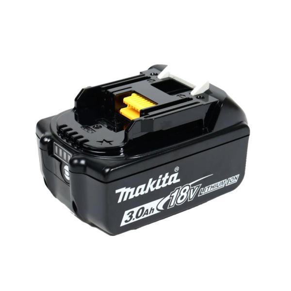 【日本国内正規流通品/純正品】【makita】マキタ 18V リチウムイオンバッテリ(リチウムイオン電池パック) BL1830B(A-60464) 3.0Ah(アンペア時)(自己故障診断・電池残量表示) セットバラシ品[日本国内正規流通品/...